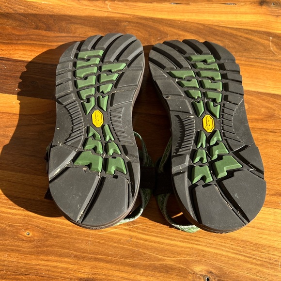 Chaco | Shoes | Womens 8 Chacos Green Double Strap | Poshmark